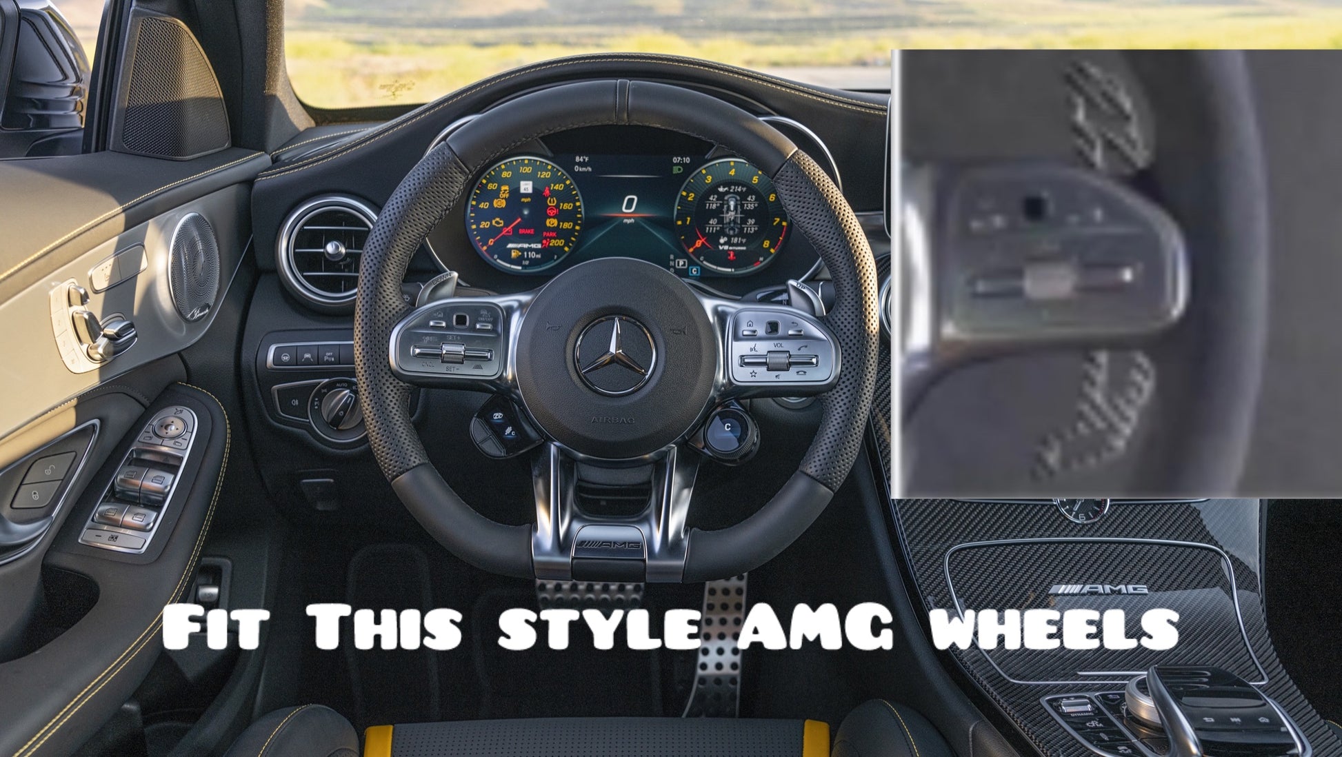 (In Stock) Mercedes magnetic Paddles Shifters 2018+ – CARBONFEVER.US